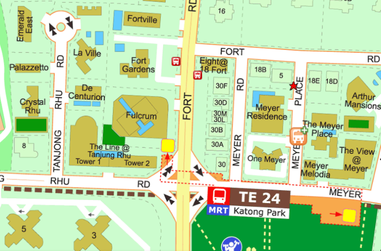Arina East Residences - Location Map - +65 6100-0721 - Singapore